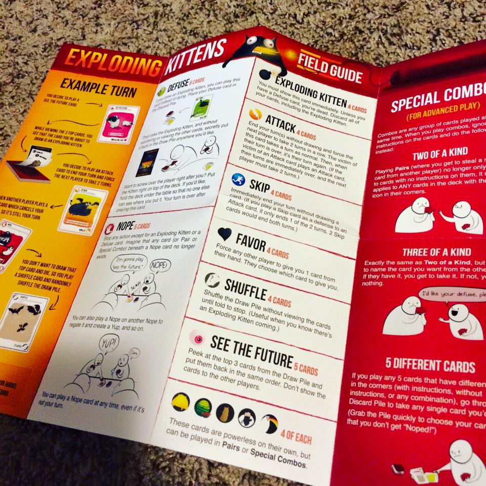 Exploding Kittens Card Game Review! | Bizarre Brunette